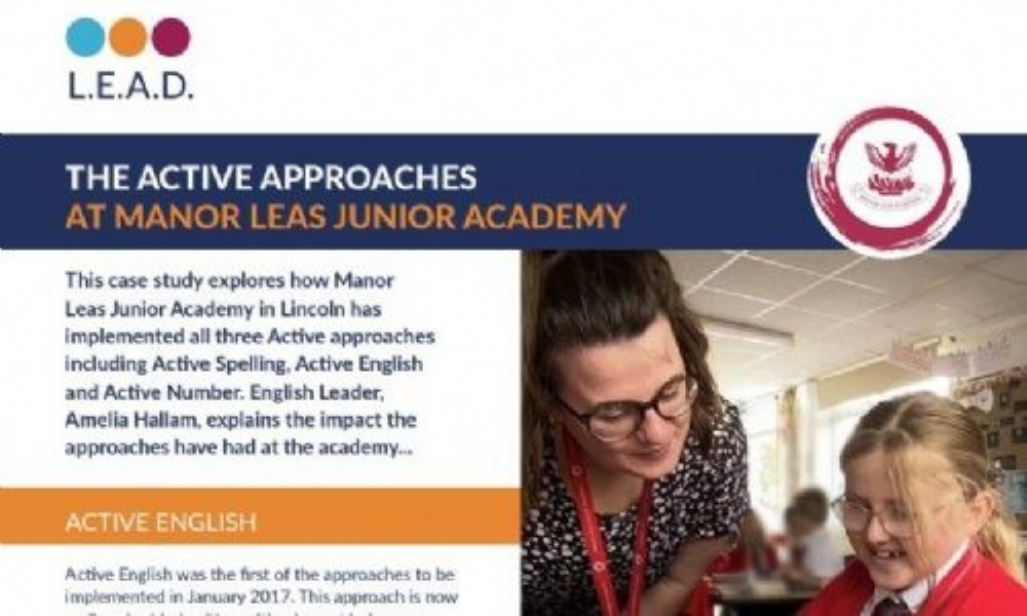 L.E.A.D. Active - THE ACTIVE APPROACHES AT MANOR LEAS JUNIOR ACADEMY
